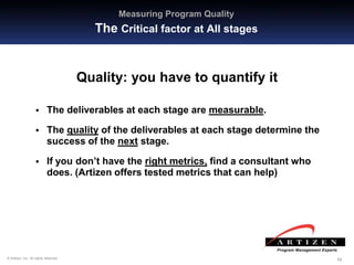 Measuring Program Quality | PPTX