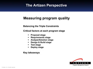 Measuring Program Quality | PPTX