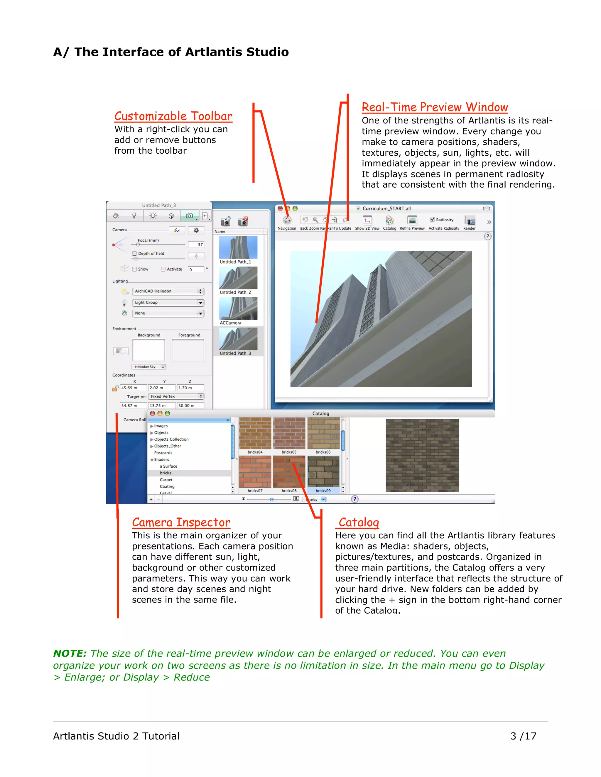 Artlantis tutorial script | PDF | 3-D Graphics | Computer Software and Applications