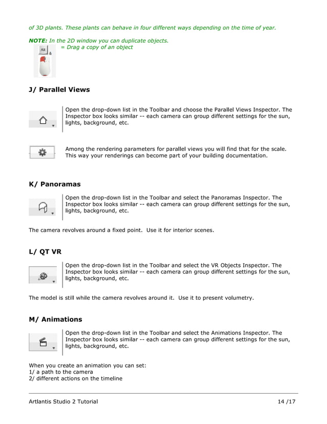 Artlantis tutorial script | PDF | 3-D Graphics | Computer Software and Applications