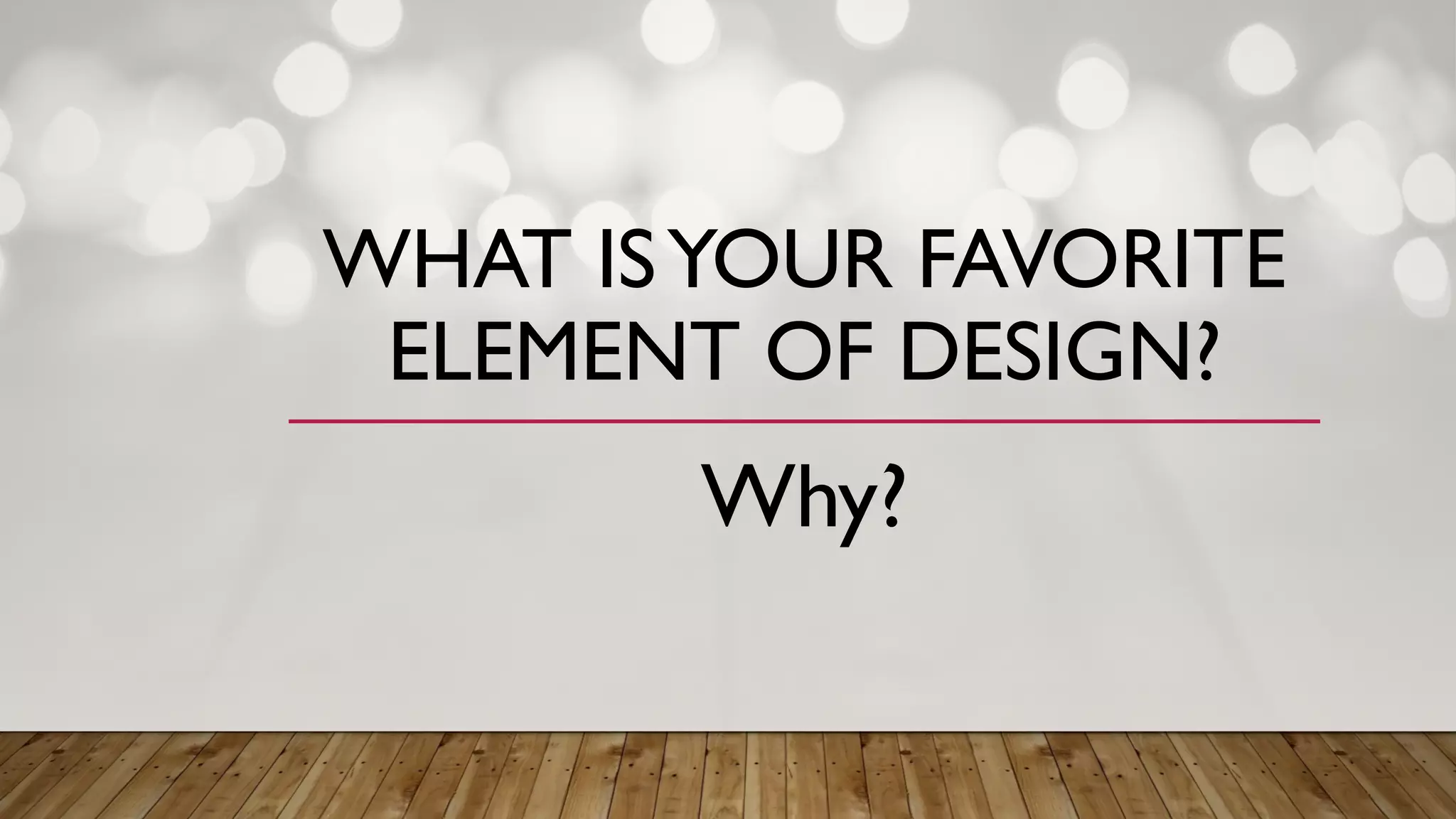 The Elements of Design - Lesson | PDF