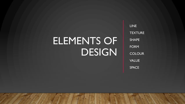 The Elements of Design - Lesson | PDF | Design | Fine Art