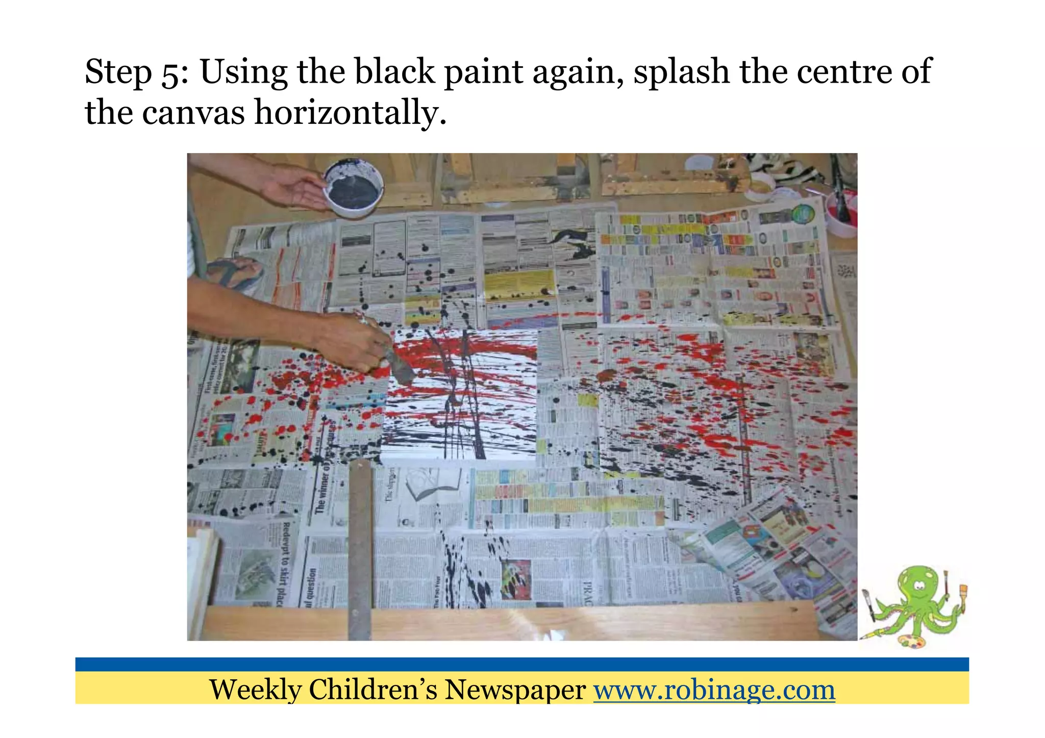 Art Lessons for Kids: Paint Like Jackson Pollock | PPT