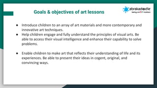 Art Lessons Help Children To Think And Express Themselves Clearly | PPT