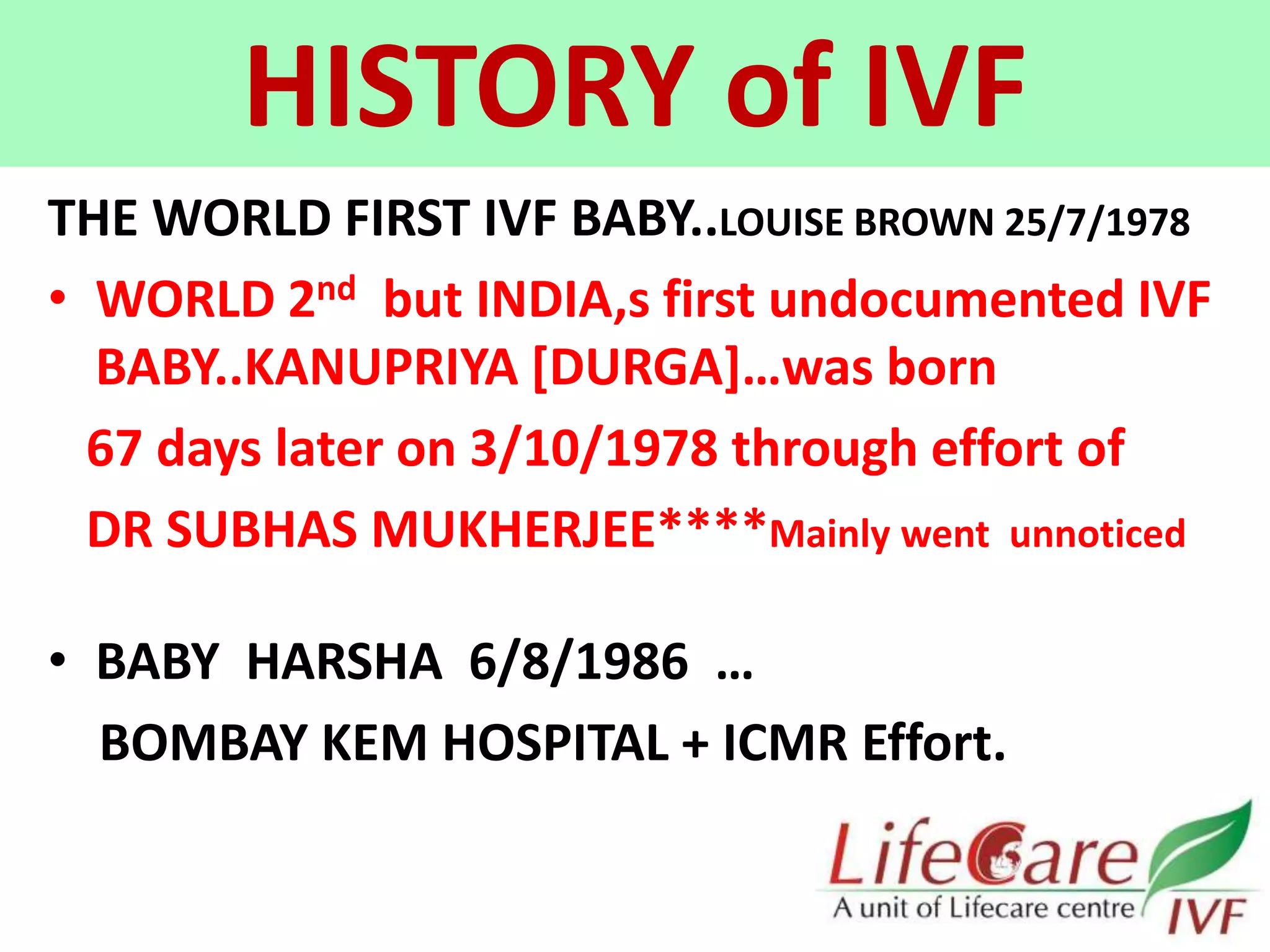 MEDICO LEGAL ISSUES In Infertility & IVF DR. SHARDA JAIN Dr. Jyoti ...