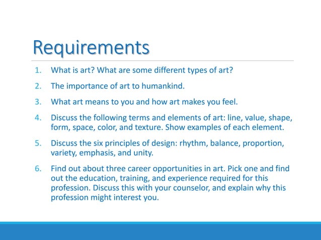 Art Merit Badge | PPTX | Drawing and Sketching | Arts and Crafts