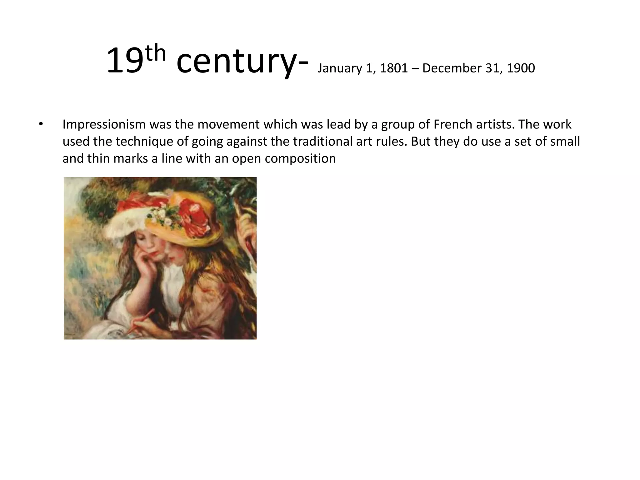 19th and 20th century | PPT