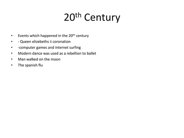 19th and 20th century | PPT