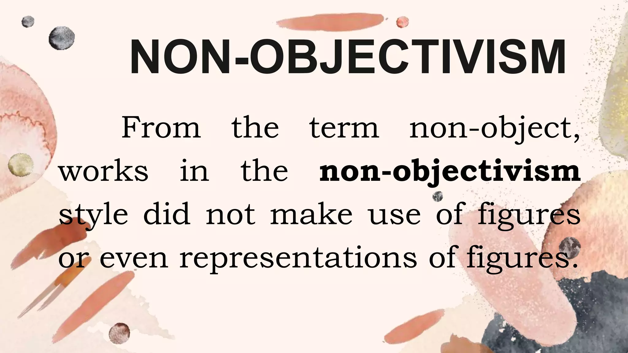 Characteristics of Various ART MOVEMENTS.pptx