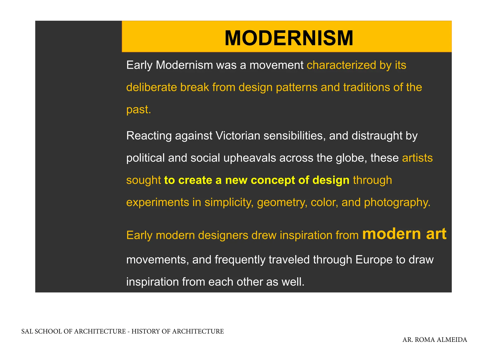 Art movements_De modernism and the architecture | PDF