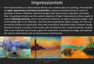 ART MOVEMENTS_PAINTINGS and designs for art | PPT