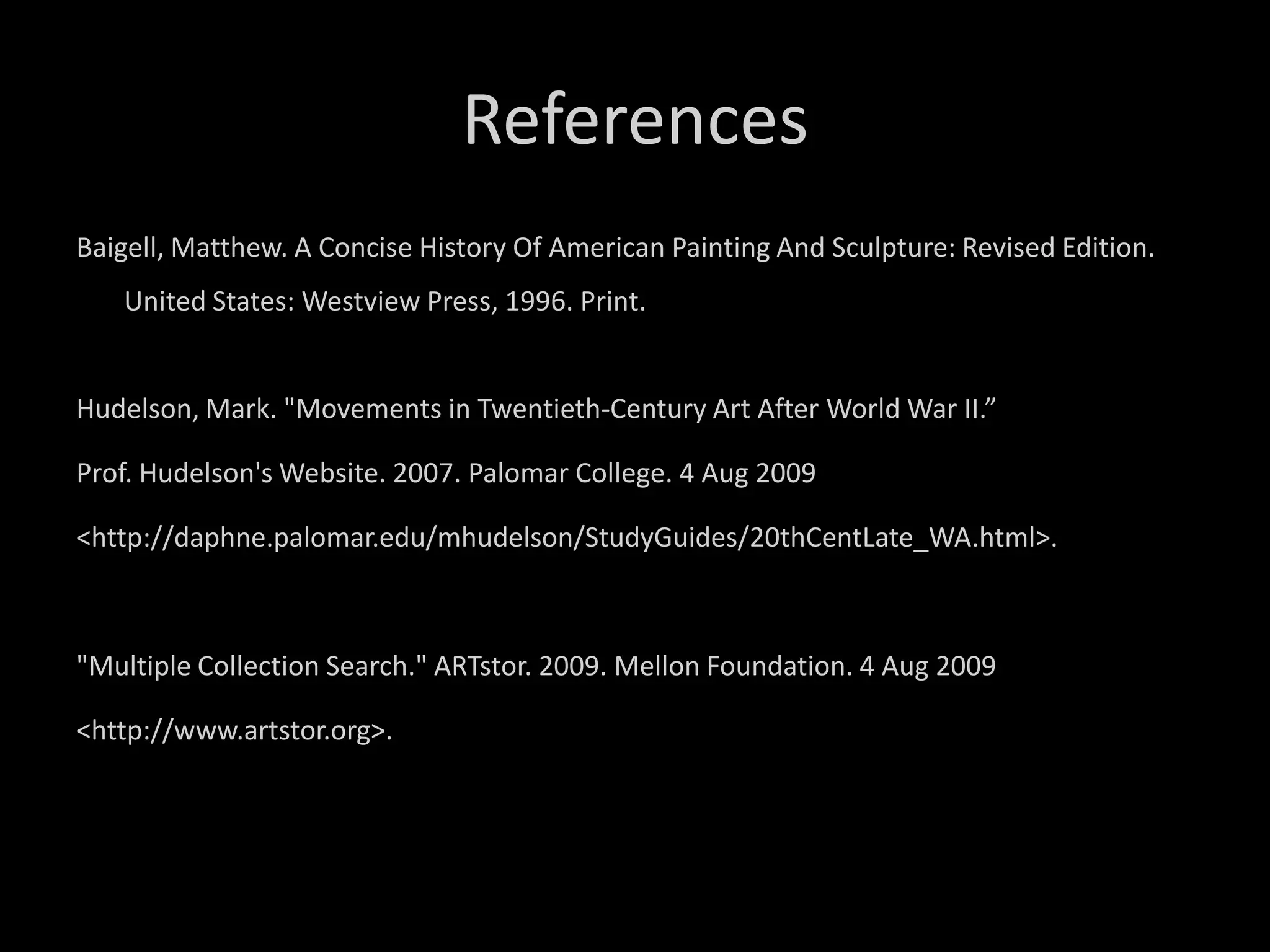 Art Movements Post Wwii | PPTX