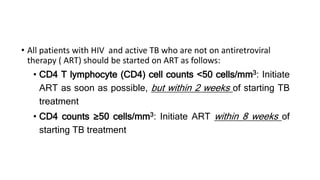 ART & NACO GUIDELINES for treatment of hiv | PPTX