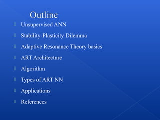 Adaptive Resonance Theory | PPT