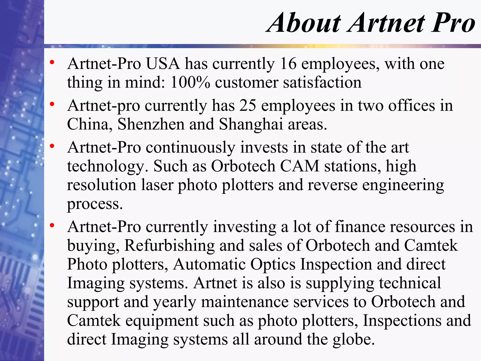 Artnet presentation2013 | PPT