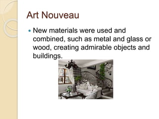 Art Nouveau | PPTX