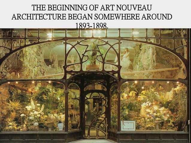 Art Nouveau Movement Presentation for Art History. | PPT