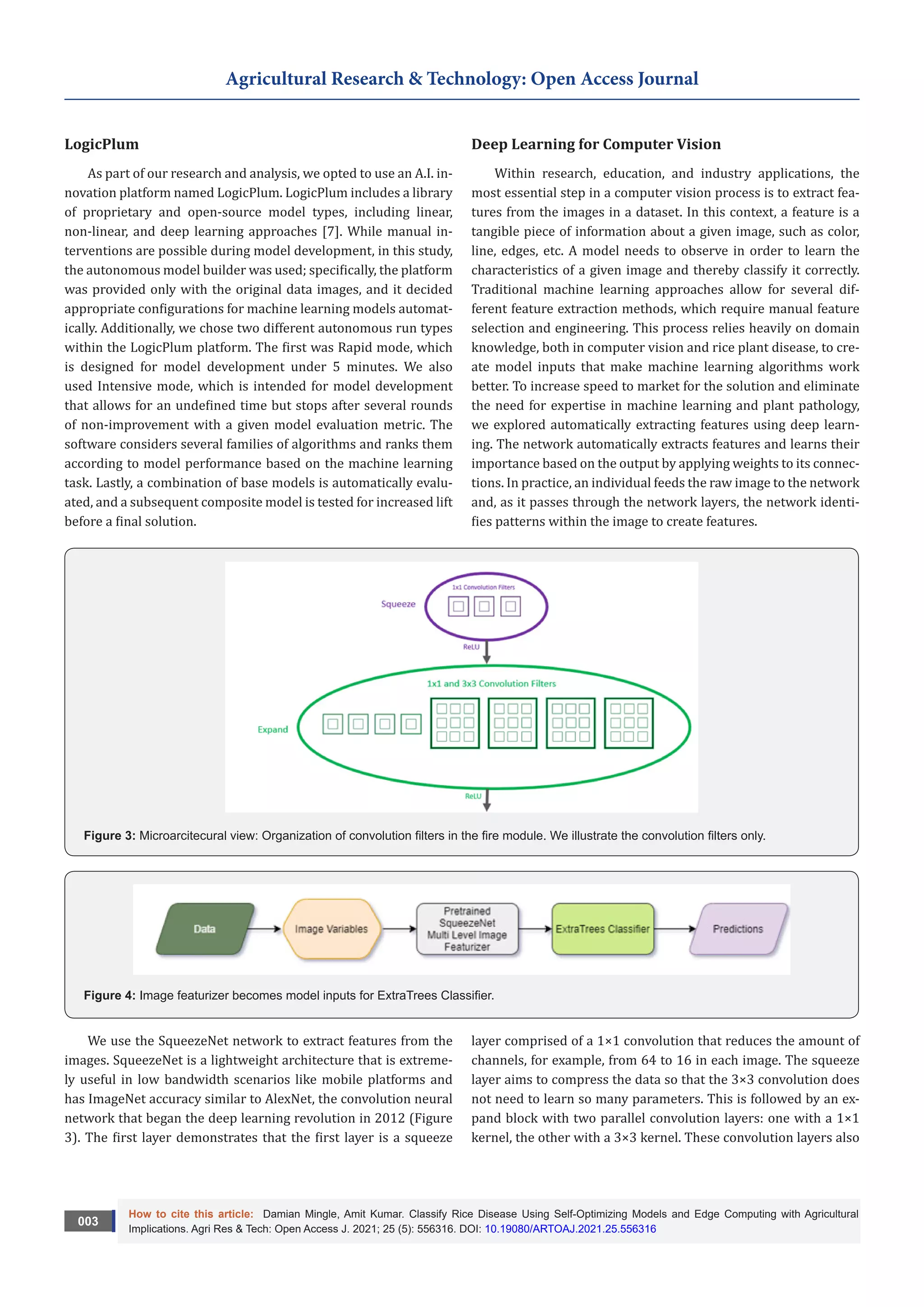 Classify Rice Disease Using Self-Optimizing Models and Edge Computing with Agricultural ...