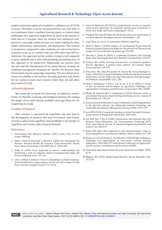 Classify Rice Disease Using Self-Optimizing Models and Edge Computing with Agricultural ...
