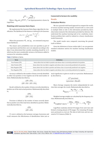 Classify Rice Disease Using Self-Optimizing Models and Edge Computing ...