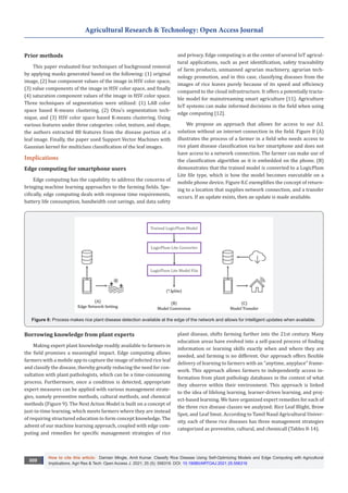 Classify Rice Disease Using Self-Optimizing Models and Edge Computing ...