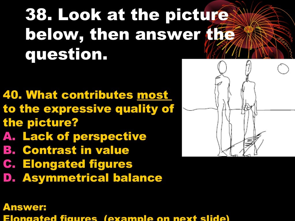 Art Objectives Practice Test