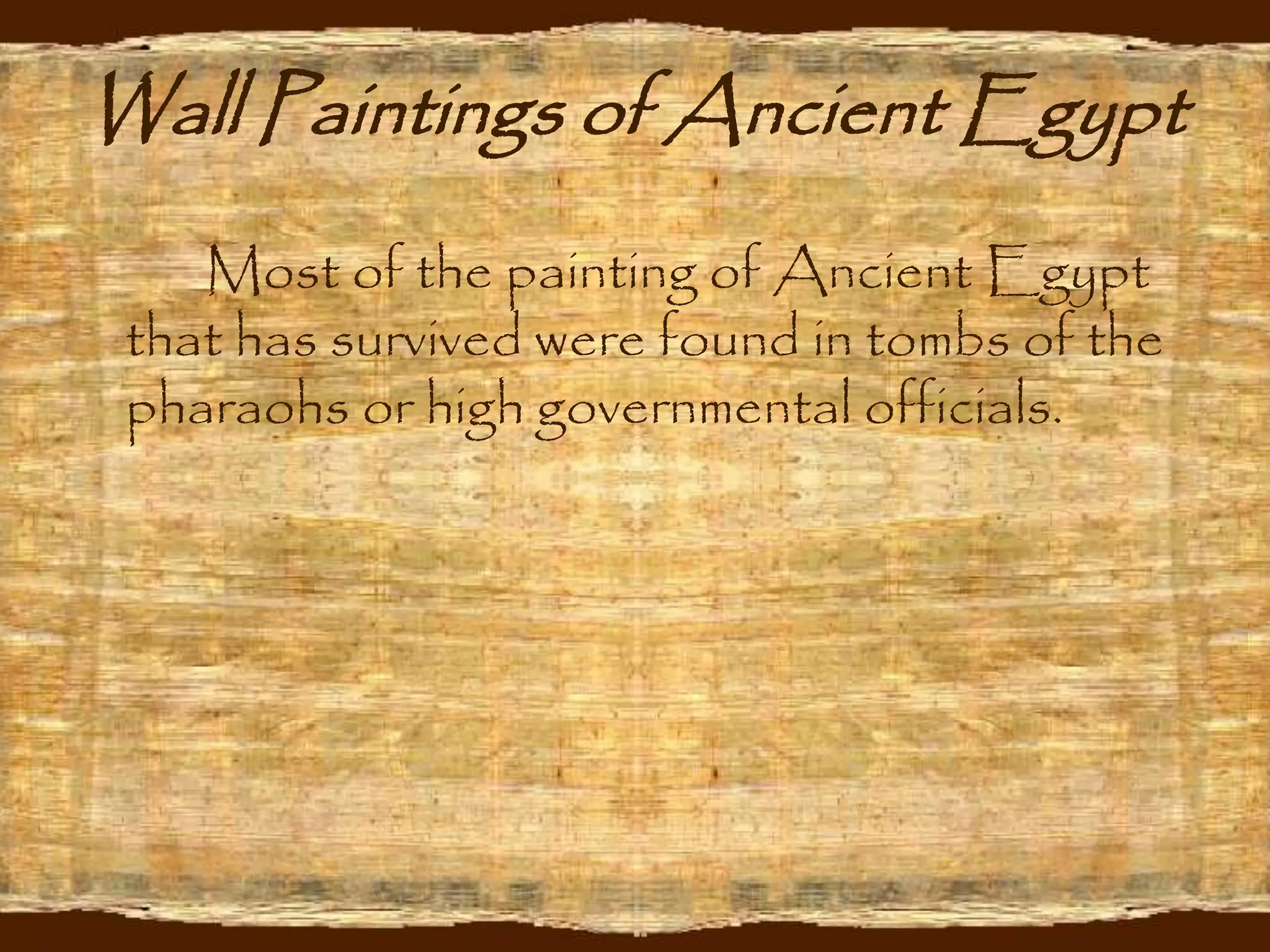 Art of Ancient Egypt | PPTX