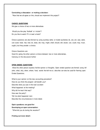 Art of asking questions | DOCX | Educational Assessment | Education