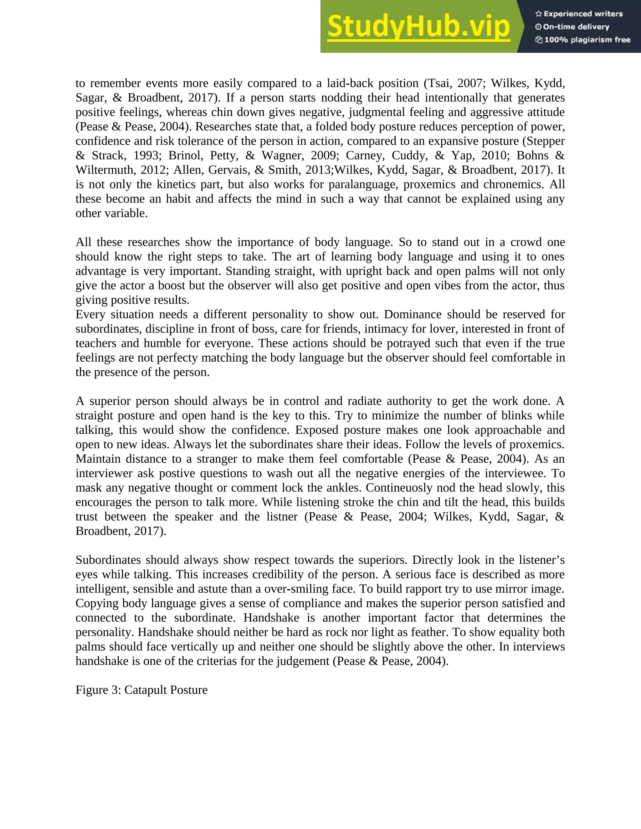 Art Of Body Language A Case On Student-Teacher Relationship | PDF