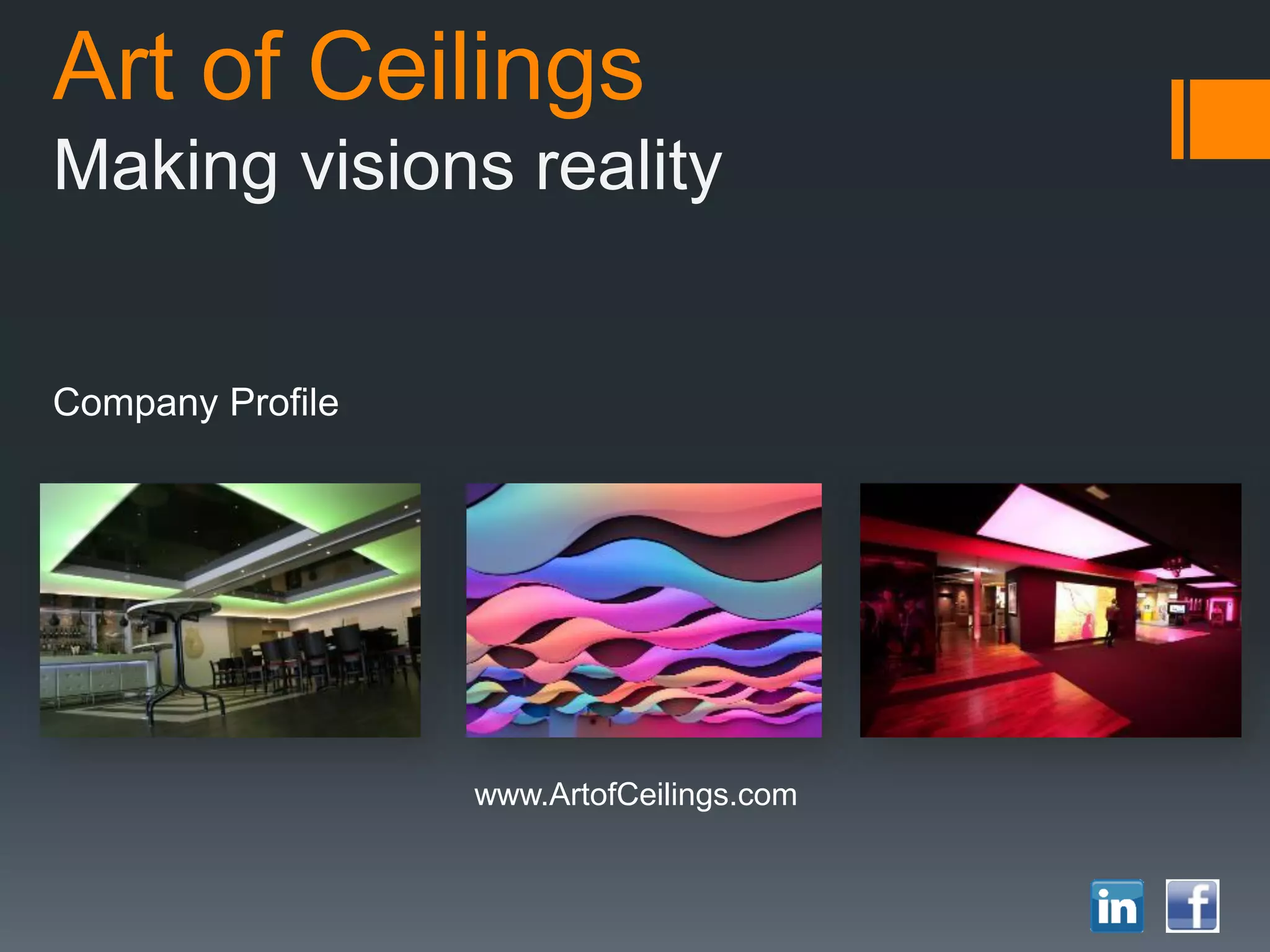 Art of ceilings | PPT