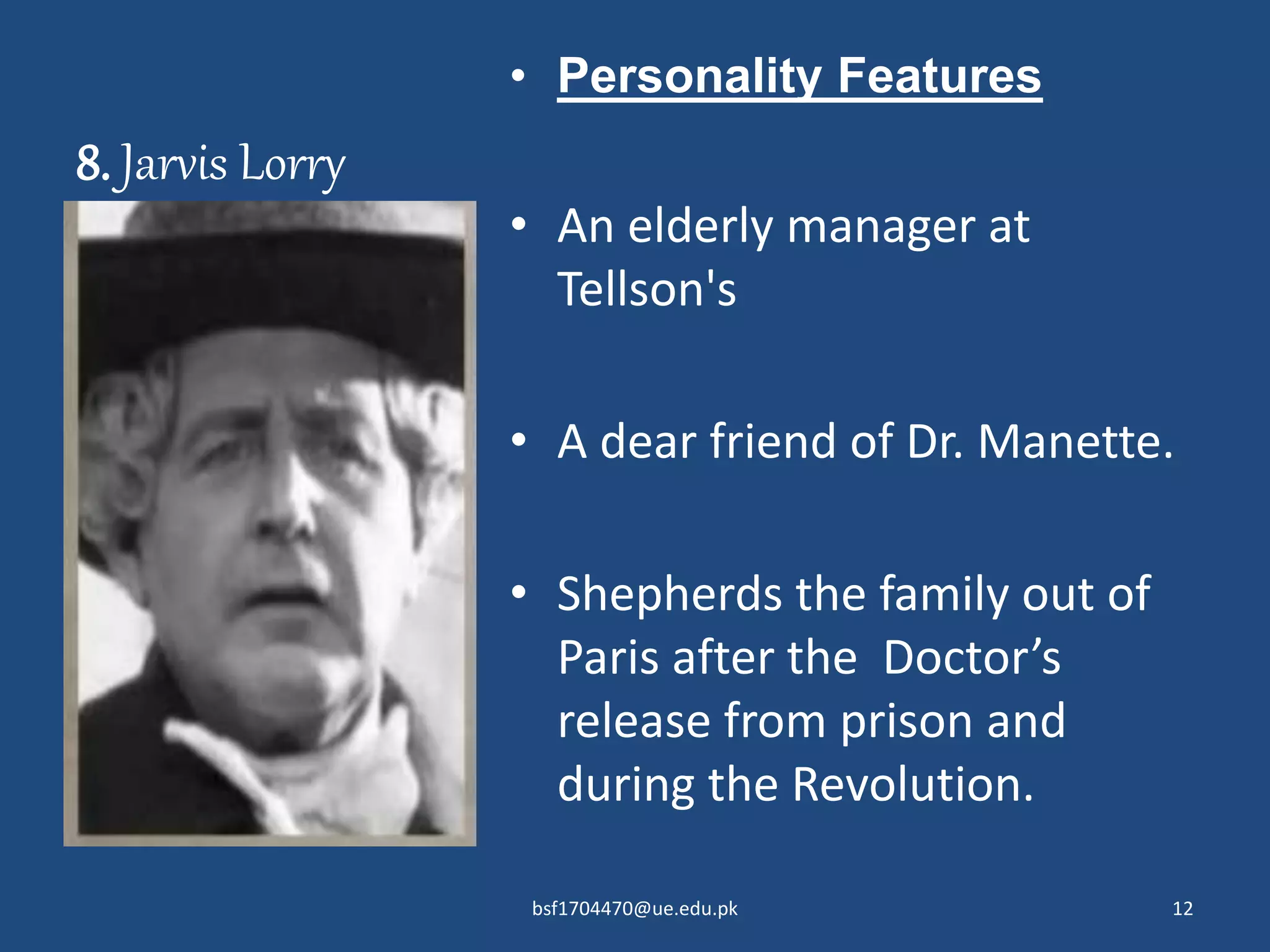 Characters of A tale of Two Cities/Art of characterization | PPTX ...