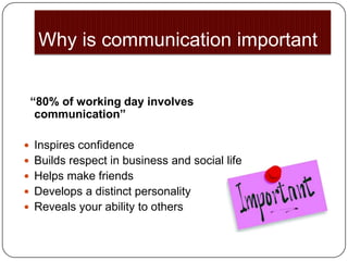 Art of communicating well | PPT