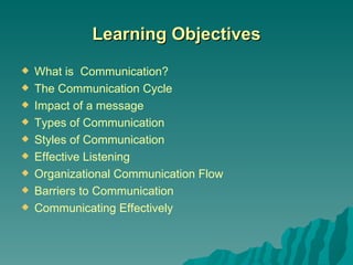 Art of communication | PPT