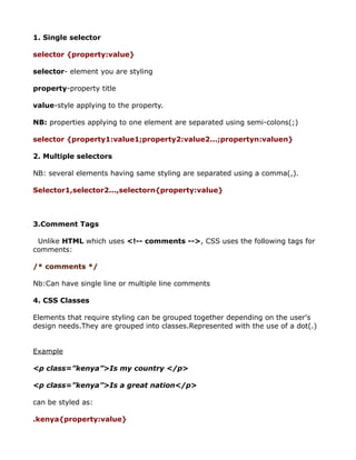 Art of css | DOC | Web Design and HTML | Internet