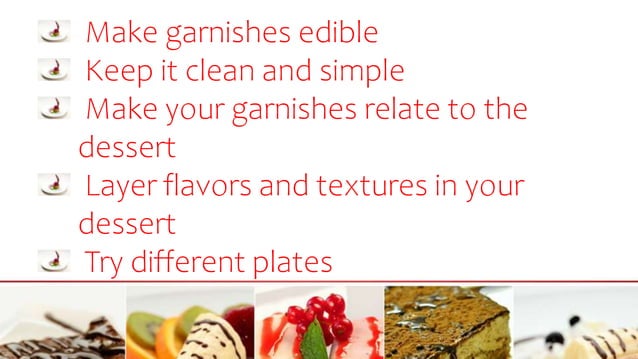 artof dessert plating.pptx | Desserts and Baking | Food & Drink