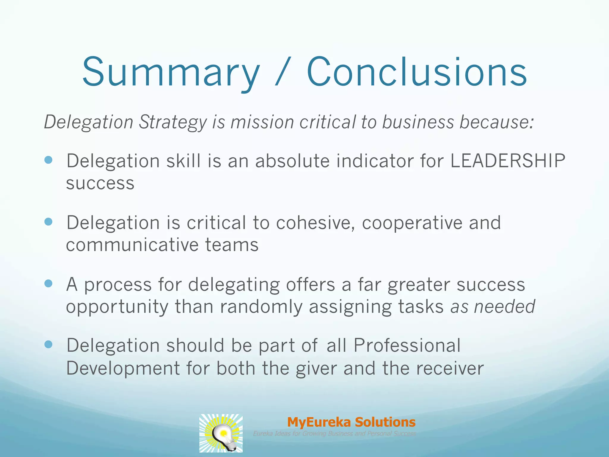 Art of Delegation, A Practical Guide | PDF