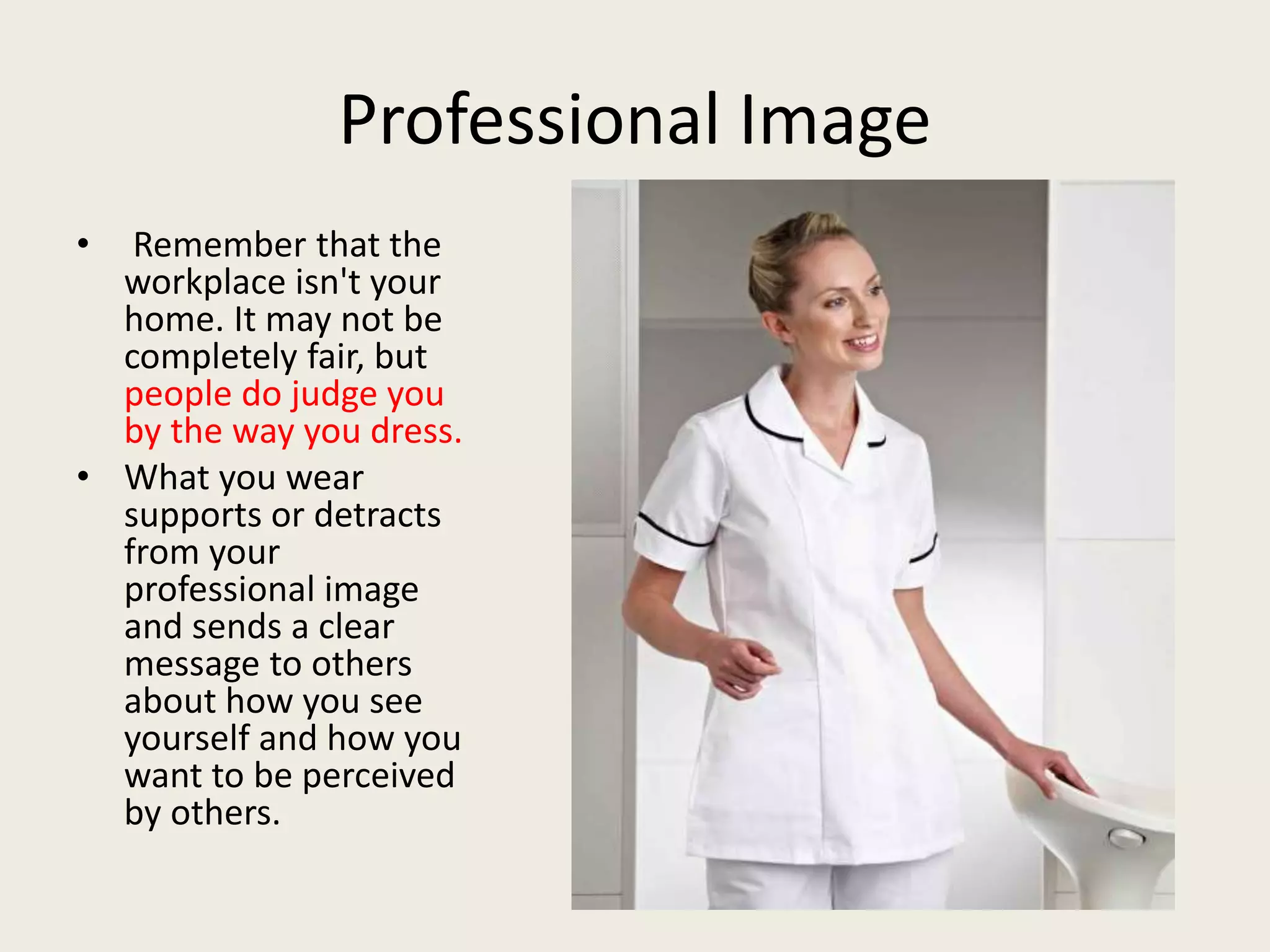 Art of groomong for nursing professionals | PPTX