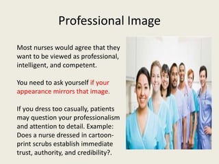 Art of groomong for nursing professionals | PPTX