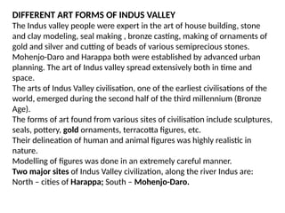 ART OF INDUS VALLEY CIVILIZATION 11class.pptx
