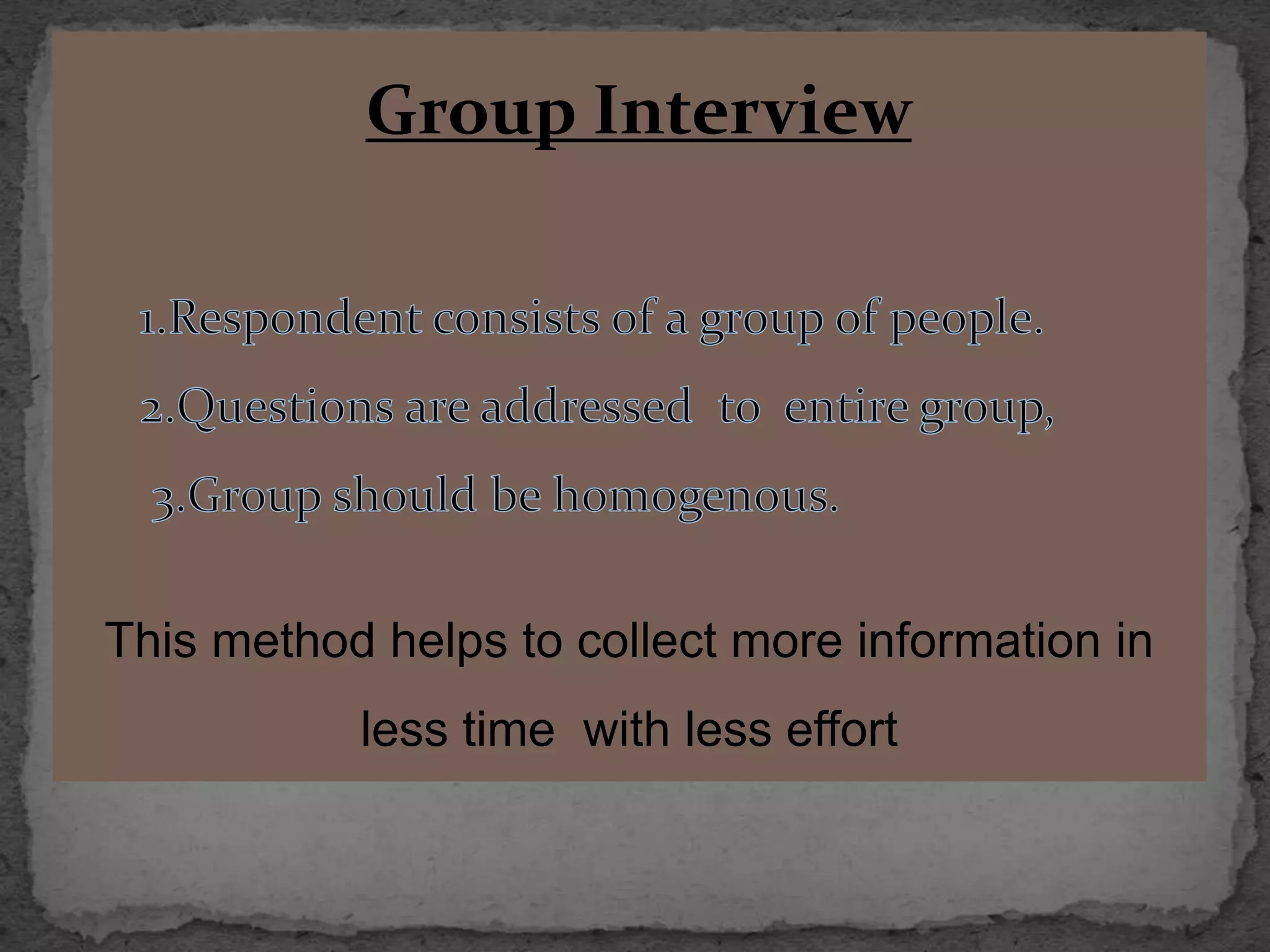 The Art of interviewing techniques | PPTX | Personal Care | Style & Fashion
