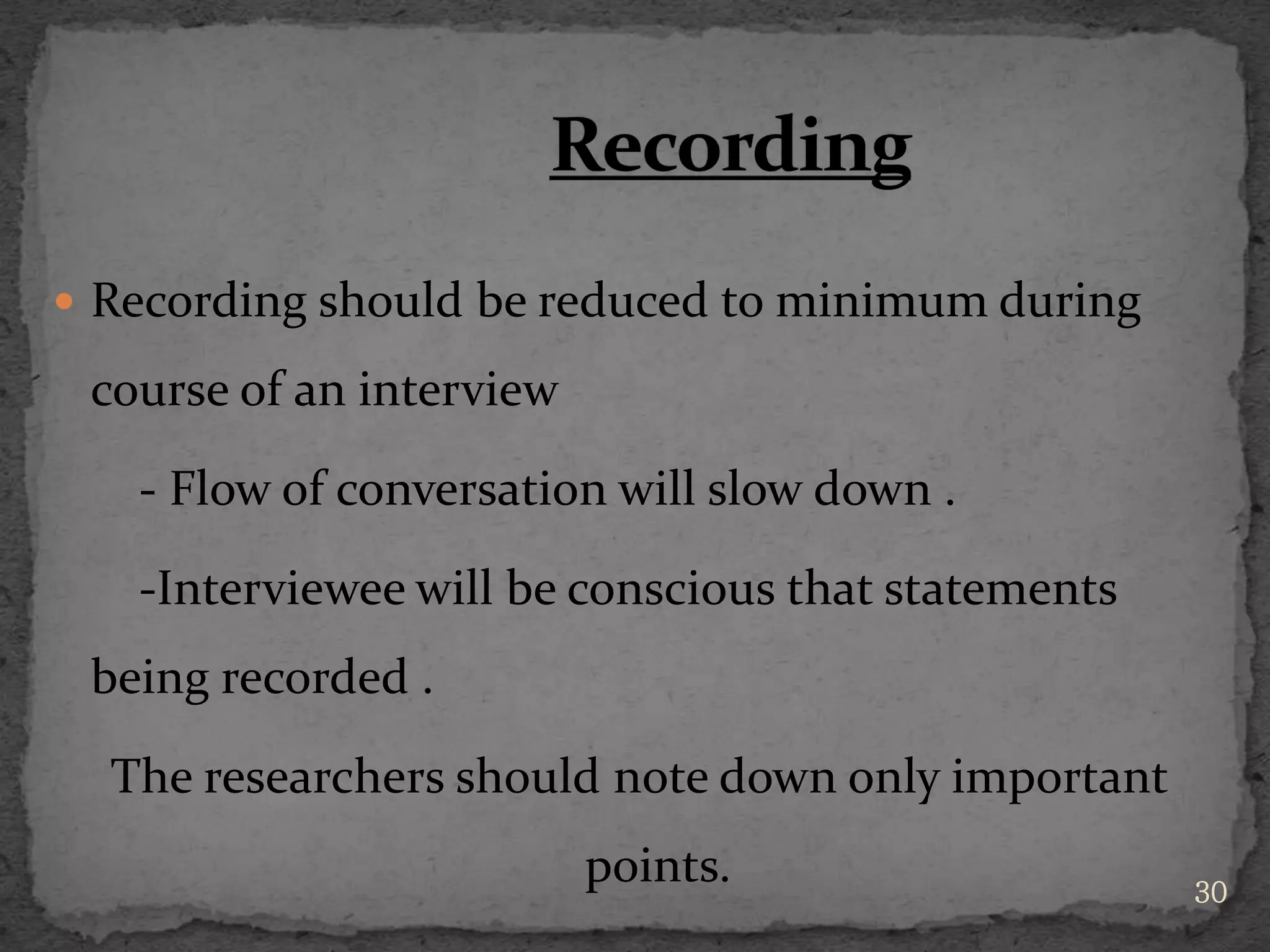The Art of interviewing techniques | PPTX | Personal Care | Style & Fashion