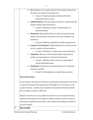 Mastering The Art of Effective Lesson Planning | PDF