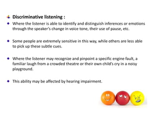 Art of listening | PPTX