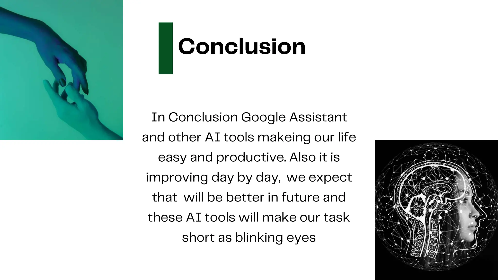 Presentation on AI, Google Assistant | PPTX