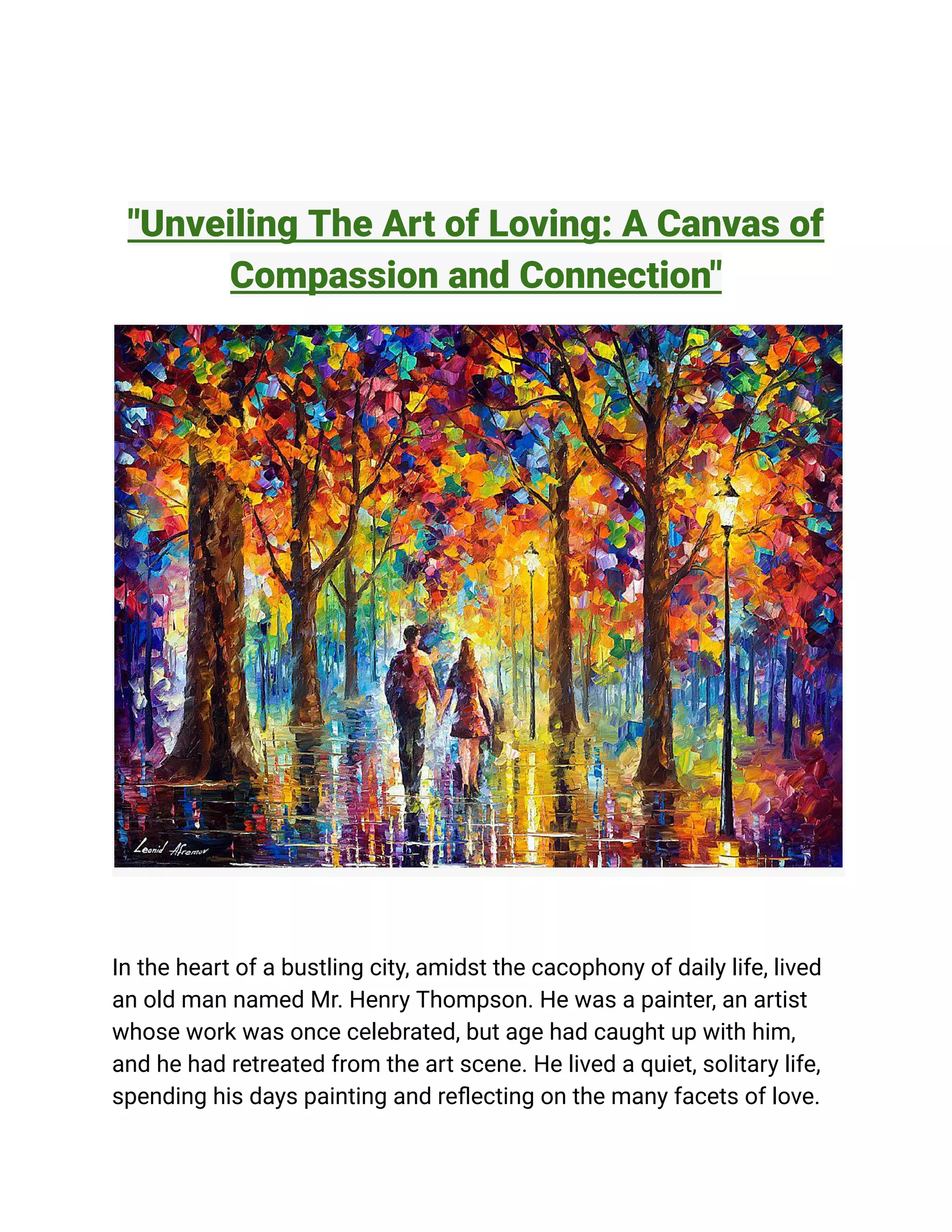 Art of loving | PDF