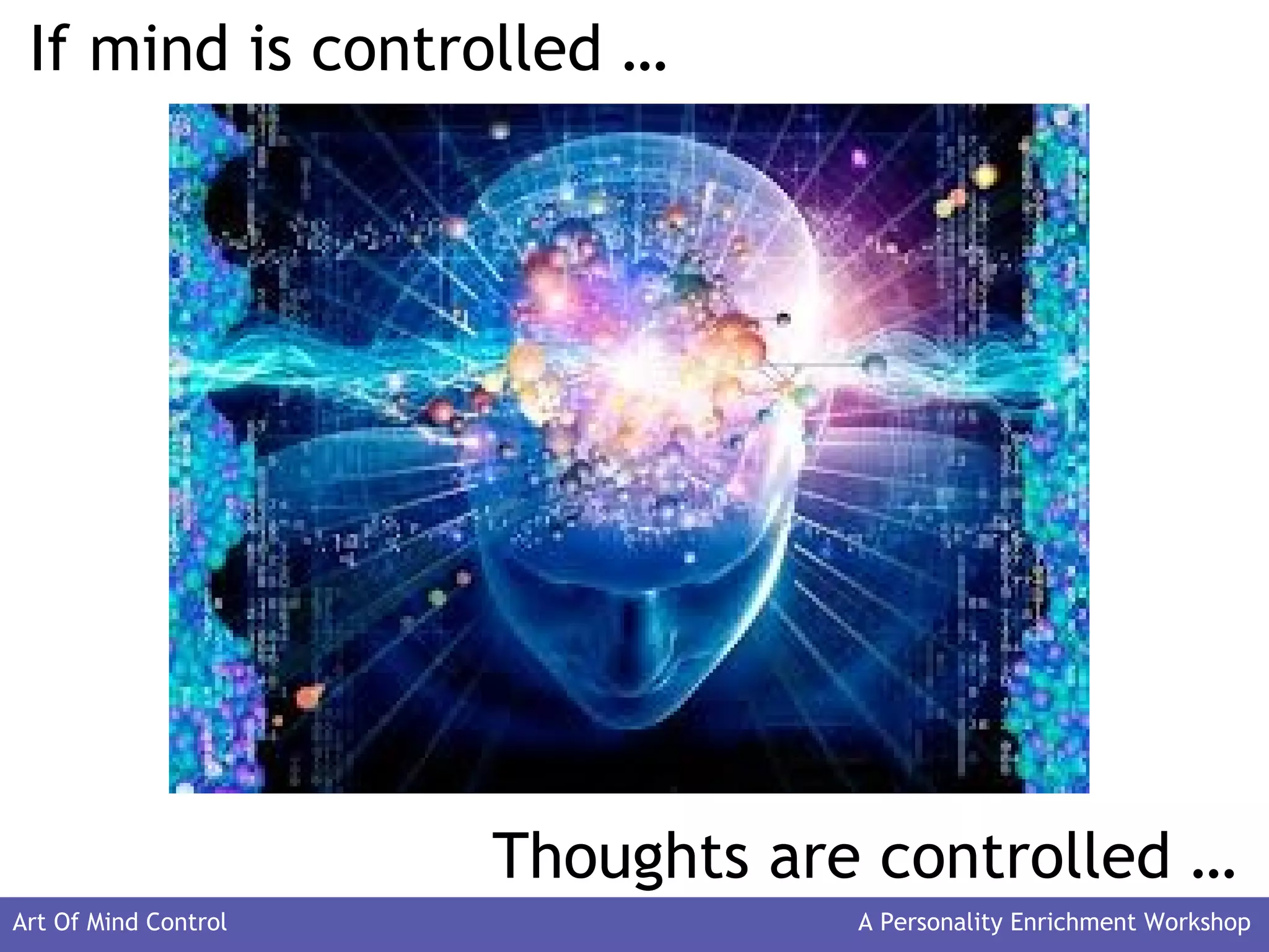 Art of mind control | PPT