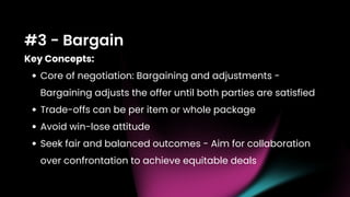 The Art of Negotiation - 4 Step Framework | PDF