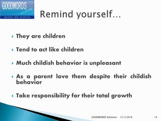 Art of parenting | PPTX