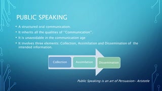 Art of public speaking | PPTX