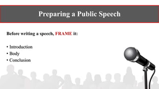 Art of public speaking | PPTX